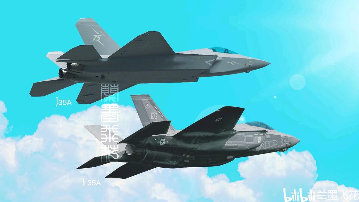 j35a空基版与中外各战机尺寸比对_2 - 哔哩哔哩