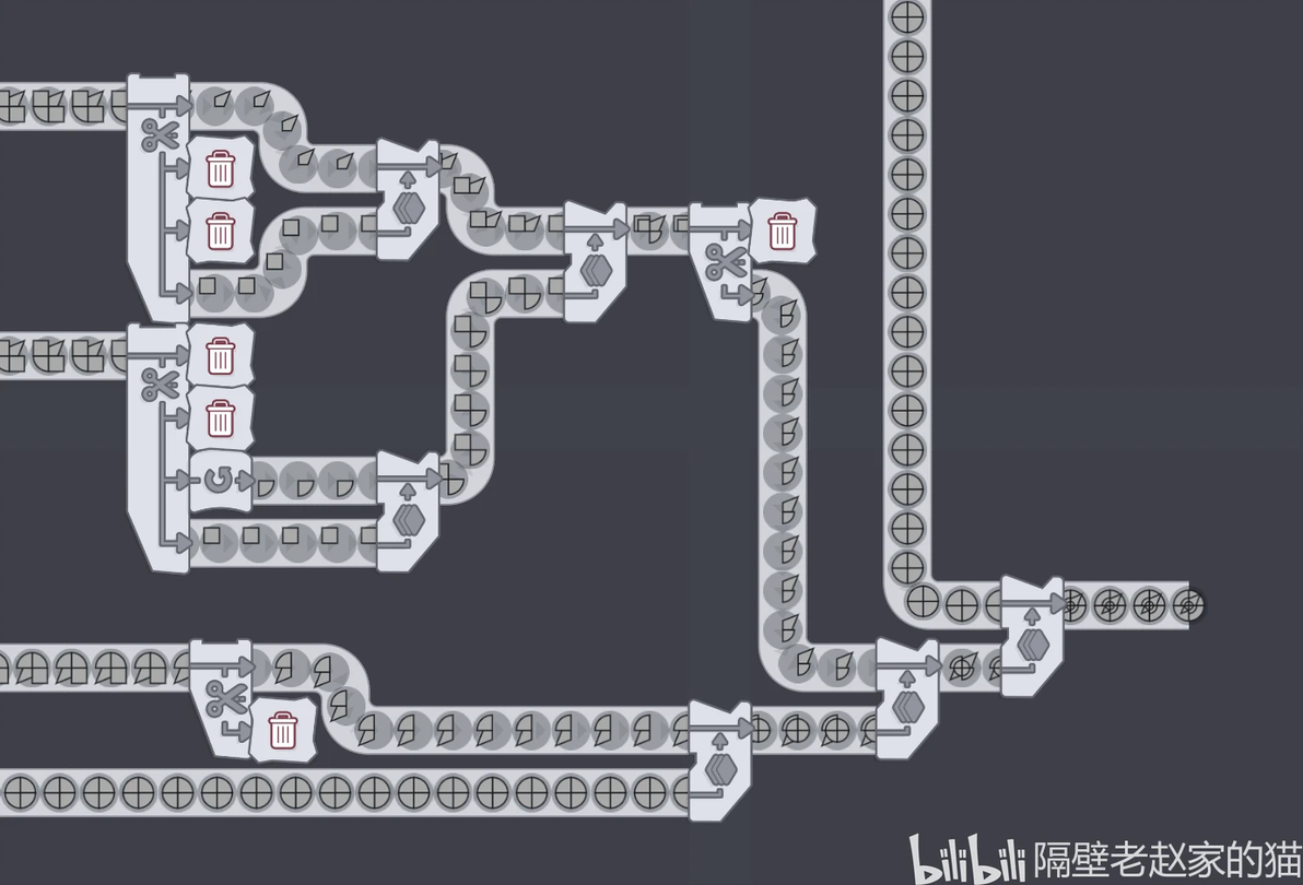 异形工厂1（Shapez）1-26关攻略及部分模块 - 哔哩哔哩