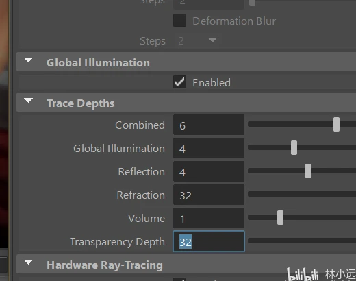 redshift渲染眼睛玻璃体全是黑色的处理历程 - 哔哩哔哩