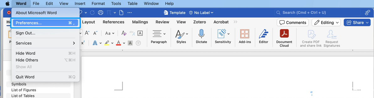 Mac中MS word保存为PDF同时保留目录书签、超链接引用和SVG高清图像 - 哔哩哔哩