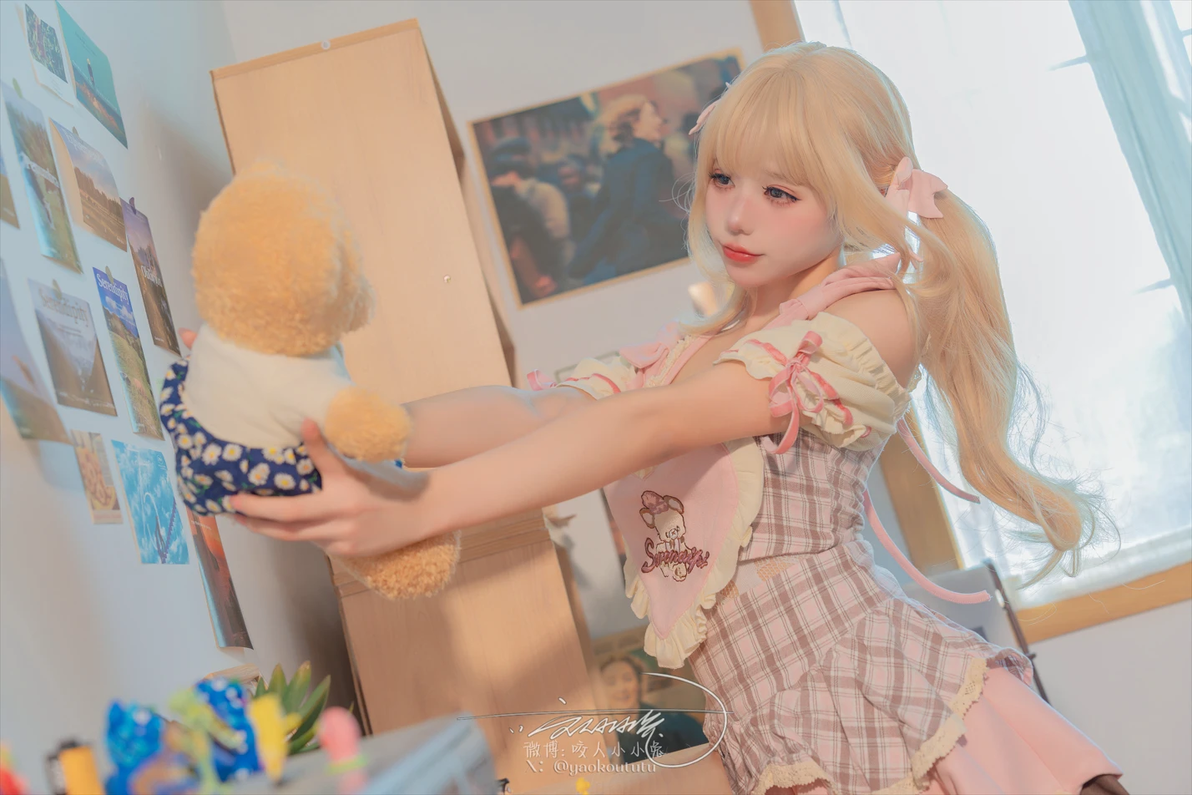 【Cosplay图集精选】咬一口兔娘3月作品『居家甜妹』76P+1V - 哔哩哔哩