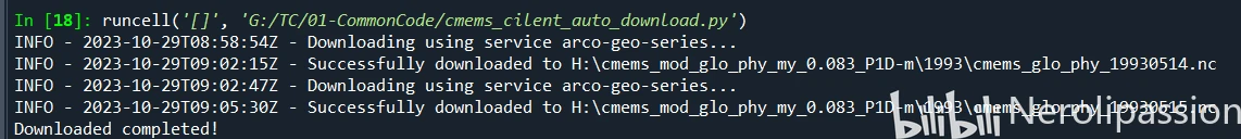 Copernicus Marine Toolbox 安装使用过程心得分享 - 哔哩哔哩