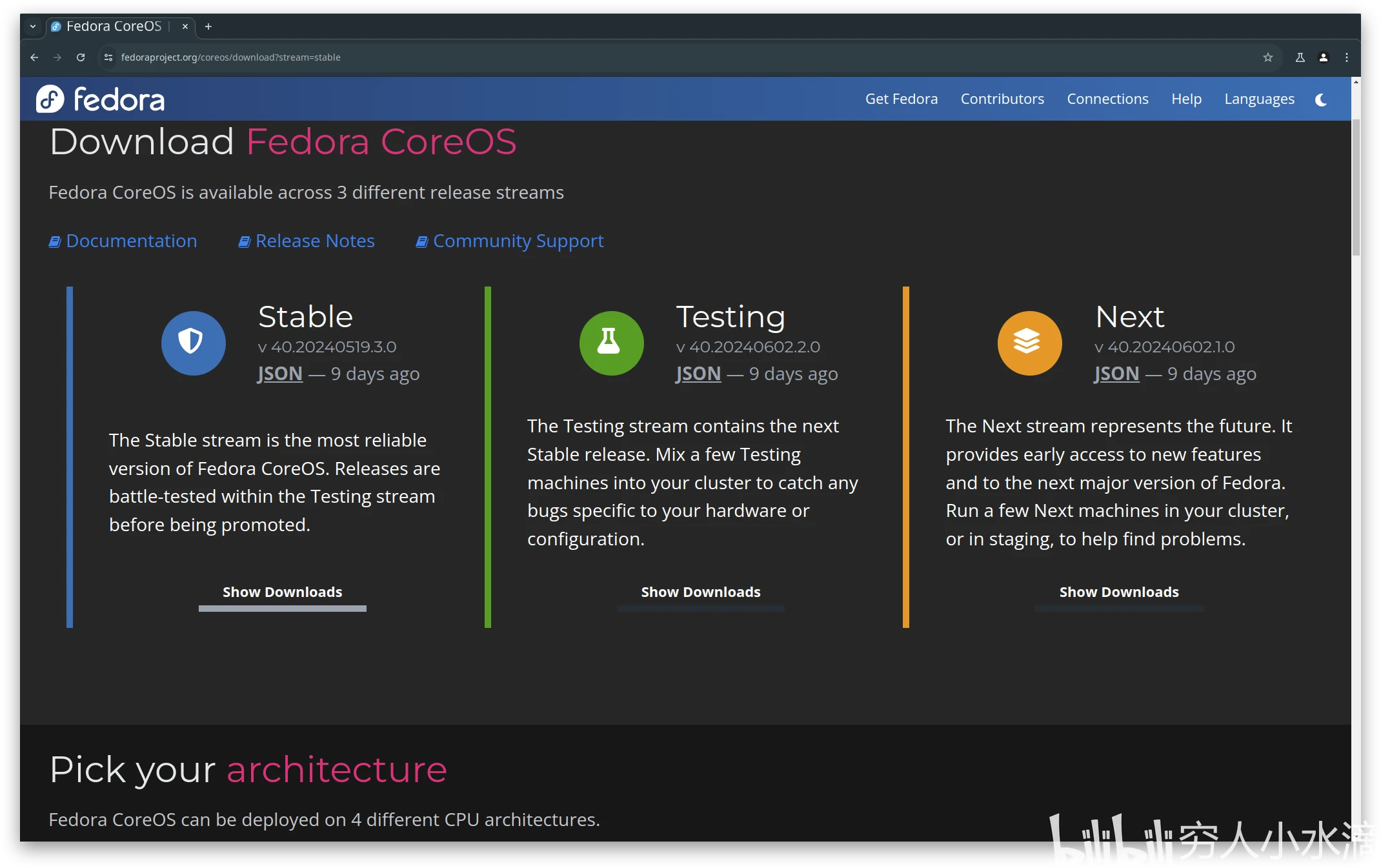 安装 Fedora CoreOS 操作系统 - 哔哩哔哩