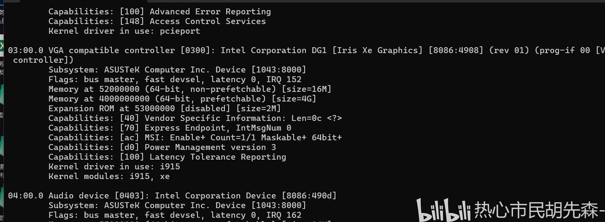 使用DG1显卡在裸机Linux上打造高性能NAS服务器：完全解码指南 - 哔哩哔哩