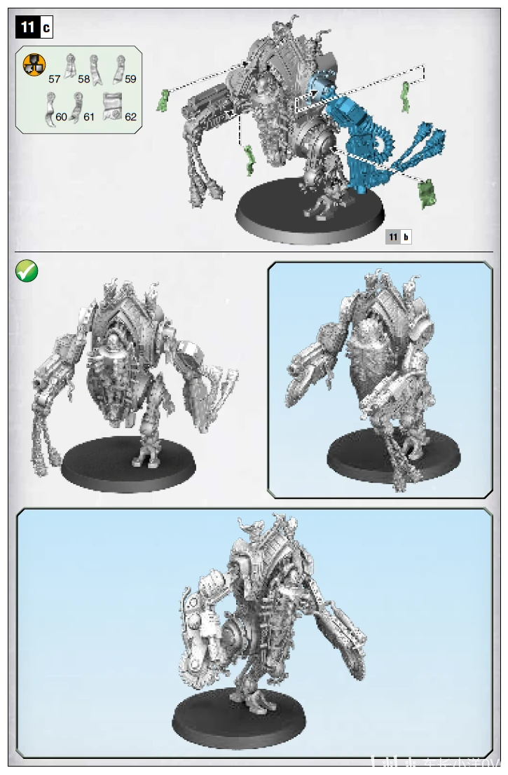 【战锤拼装说明】战斗修女-赎罪引擎（MORTIFIER） - 哔哩哔哩