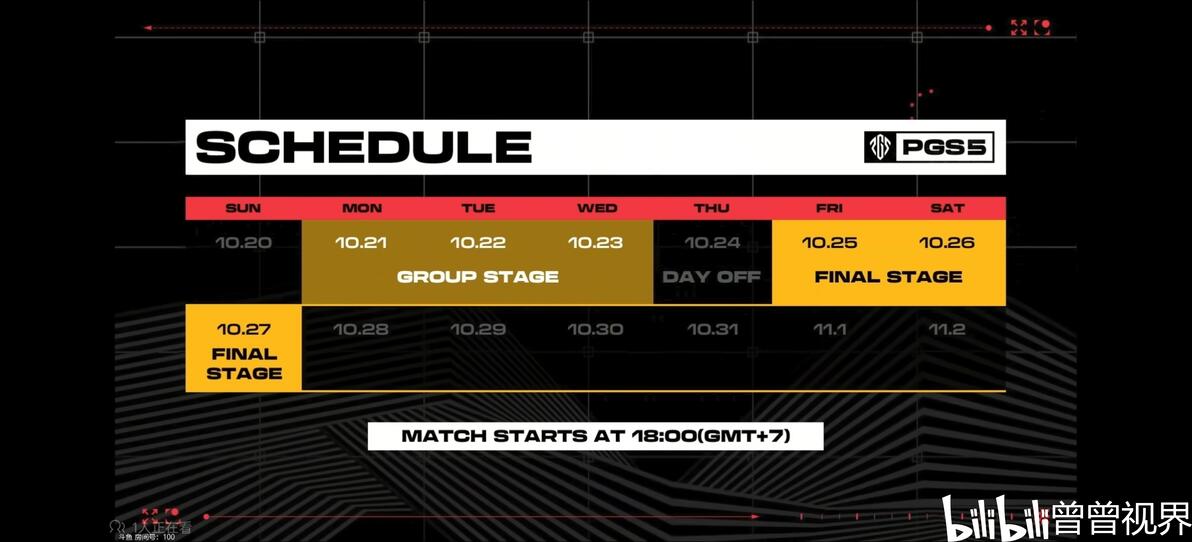 2024 PGS5及PGS6赛程赛制公告 - 哔哩哔哩