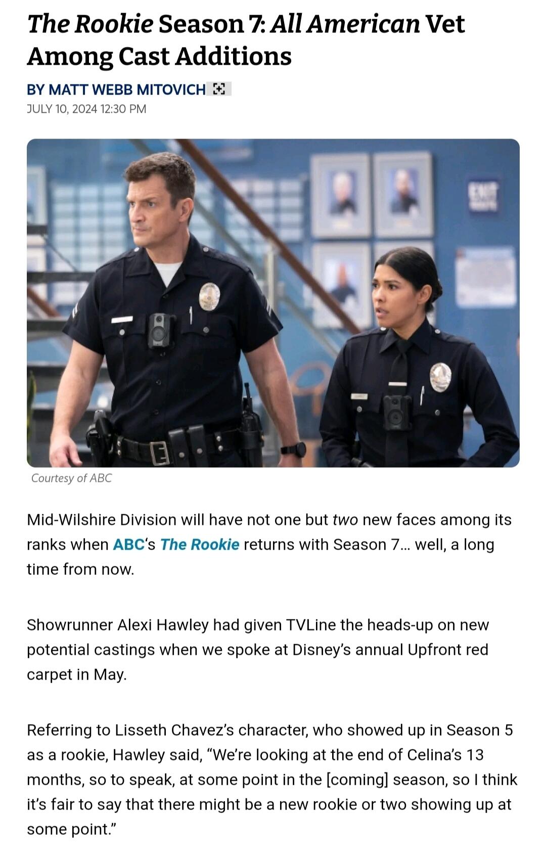 TheRookie菜鸟老警第七季新菜鸟阵容曝光，一共18集，将不停歇播出 - 哔哩哔哩