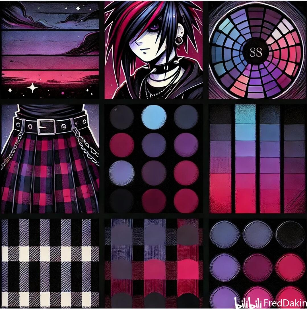 探究：Emo风格的视觉元素分析 - 哔哩哔哩