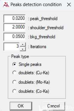 Fullprof的指标化及Le Bail精修法 - 哔哩哔哩