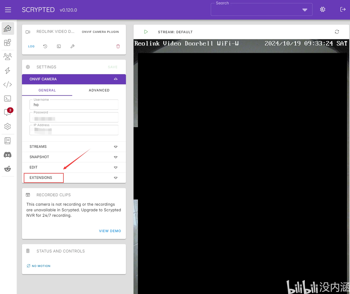 Home Assistant添加scrypted制作homekit猫眼可视门铃 - 哔哩哔哩