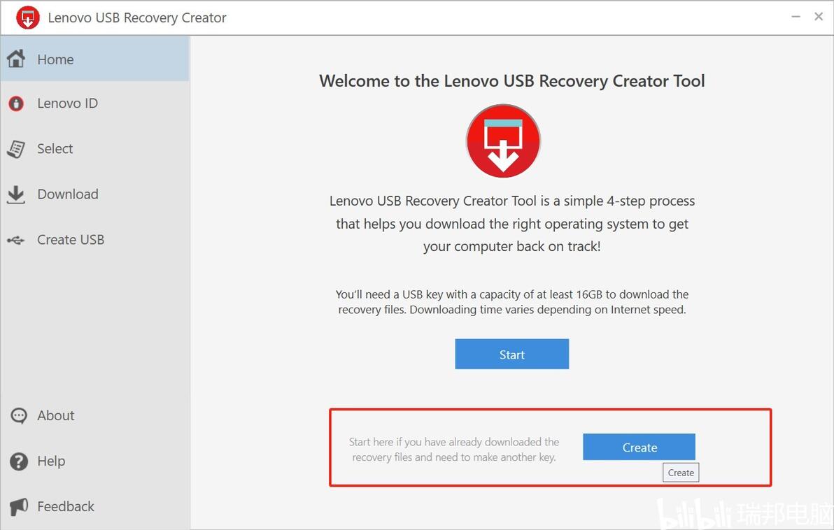 申请联想恢复盘Lenovo Recovery USB ThinkPad原厂系统盘 - 哔哩哔哩