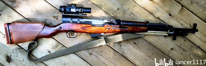 中国56式半自动步枪的鼻祖——苏联SKS半自动步枪 - 哔哩哔哩