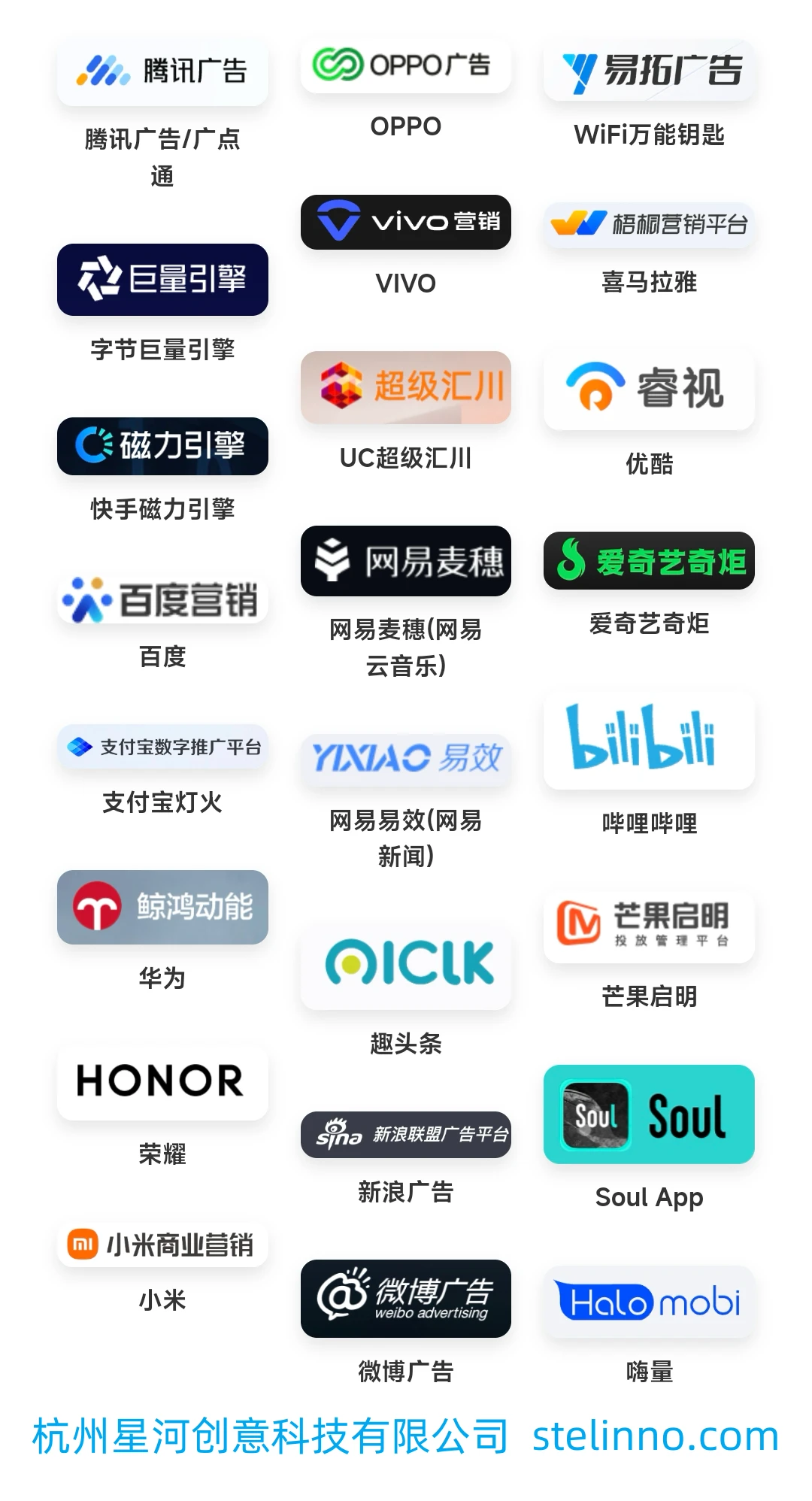 我们OCPX系统对接的媒体 - 哔哩哔哩