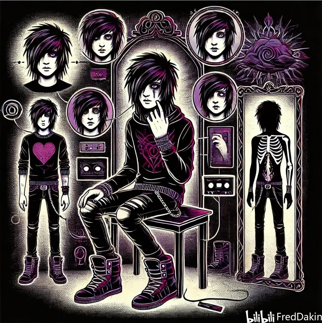 探究：Emo风格的视觉元素分析 - 哔哩哔哩