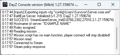 解决DayZ最新服务器无法启动加入缺少mpmissions文件夹官方GitHub - 哔哩哔哩