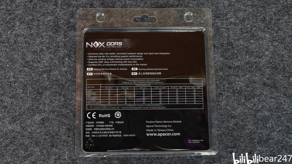 不同频率内存影响有多大?宇瞻NOX暗黑马甲DDR5 6400超频评测 - 哔哩哔哩