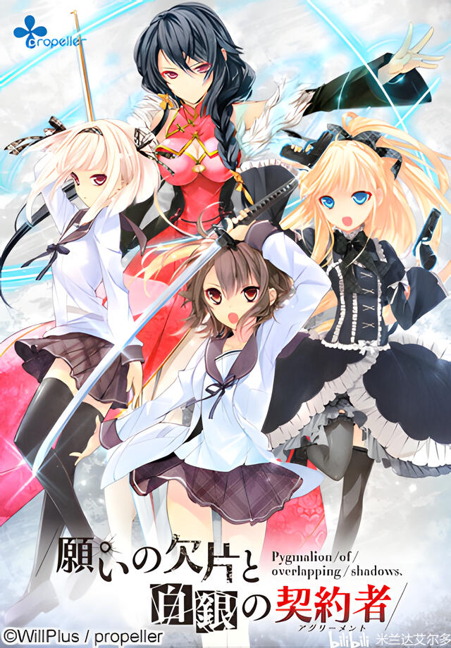 【GALGAME游戏推荐】第二百八十期：愿望的碎片与白银契约者 省流版介绍 - 哔哩哔哩