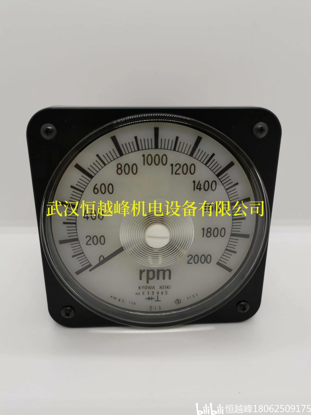 KDML-110日本KYOWA KEIKI协和计器KWA-110转速计KDWL-120 - 哔哩哔哩