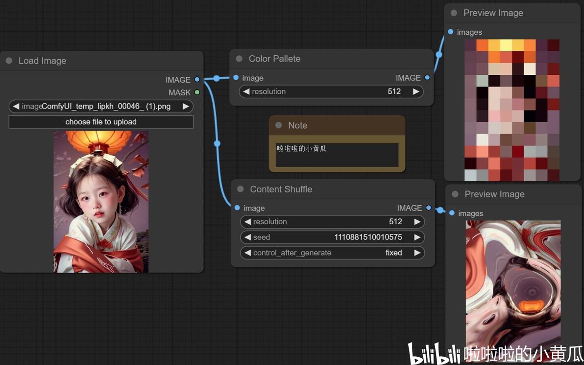 【ComfyUI插件】ControlNet核心节点 - 哔哩哔哩