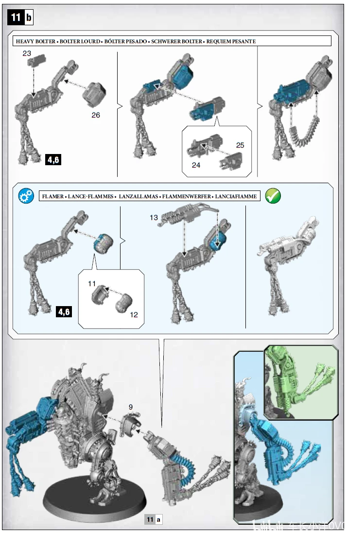 【战锤拼装说明】战斗修女-赎罪引擎（MORTIFIER） - 哔哩哔哩
