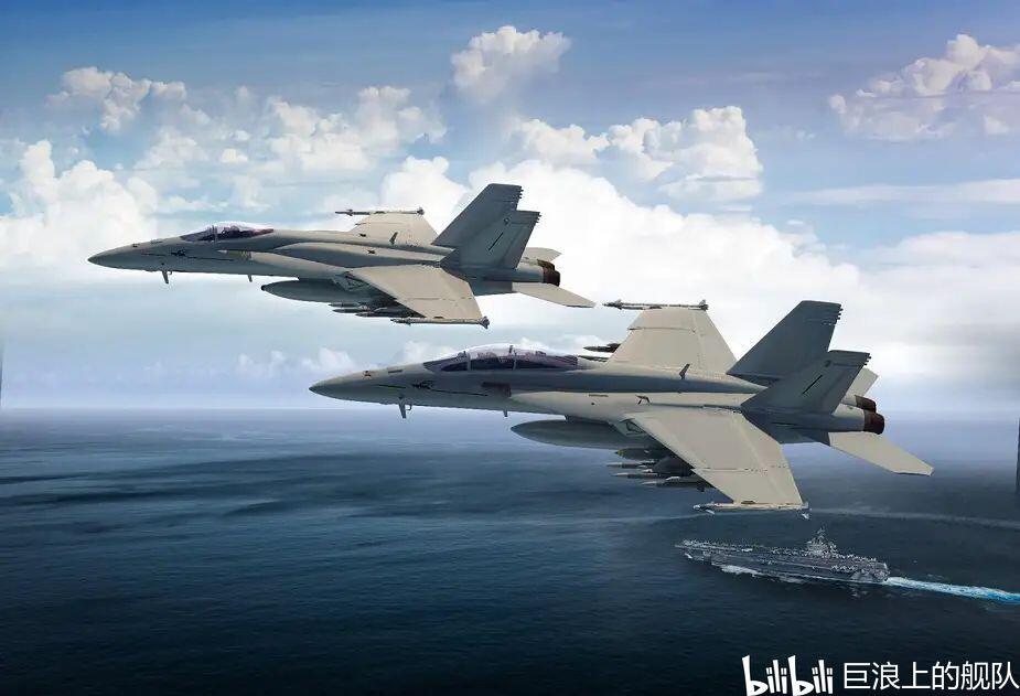 美国 F/A-18F Super Hornet超级大黄蜂舰载战斗机 - 哔哩哔哩
