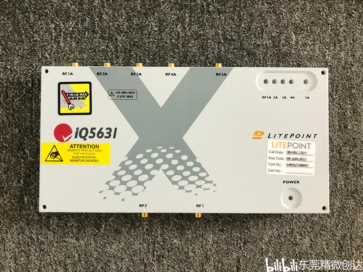莱特波特Litepoint IQgig-UWB™ 测试仪+IQ5631说明 - 哔哩哔哩