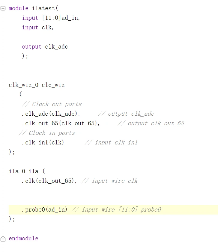 ZYNQ 通过内置ILA IP快速查看外置ADC输入波形 - 哔哩哔哩