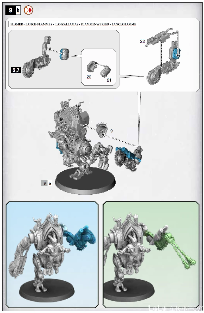 【战锤拼装说明】战斗修女-赎罪引擎（MORTIFIER） - 哔哩哔哩