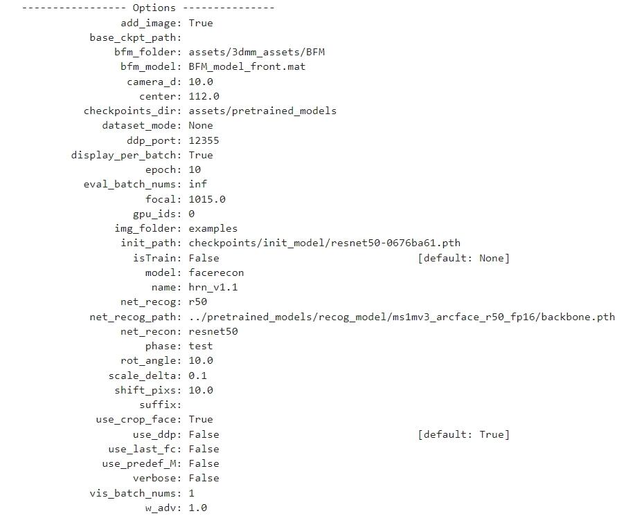 【人脸重建】HRN 使用教程 - 哔哩哔哩