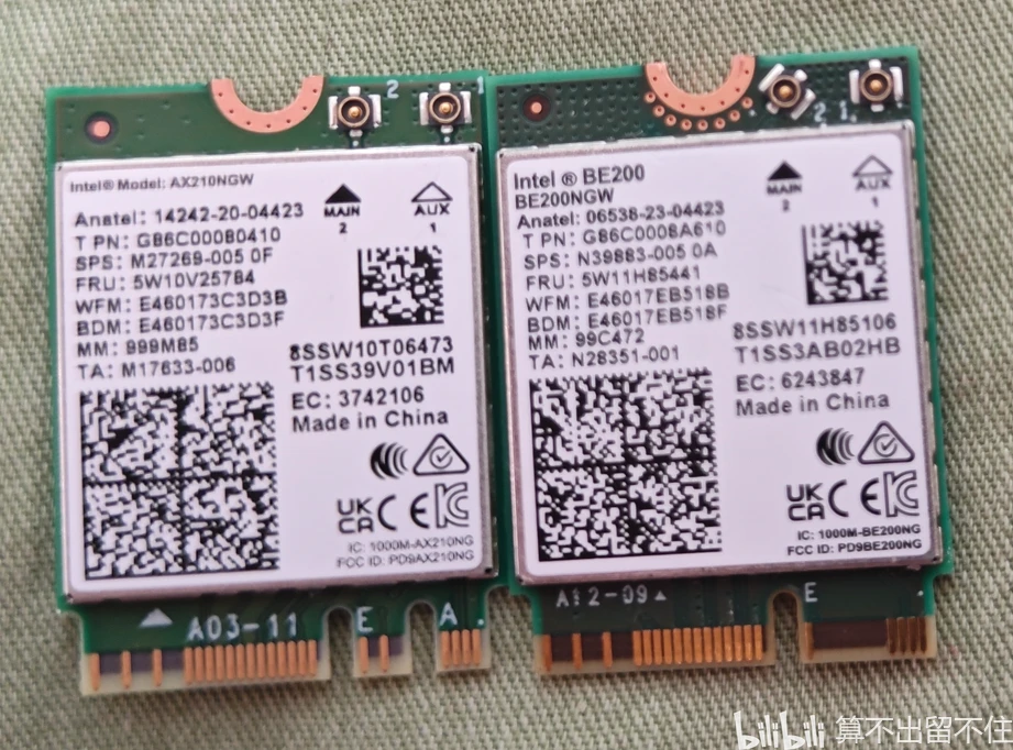 关于AMD B650折腾上Intel BE200 网卡的一些事 - 哔哩哔哩