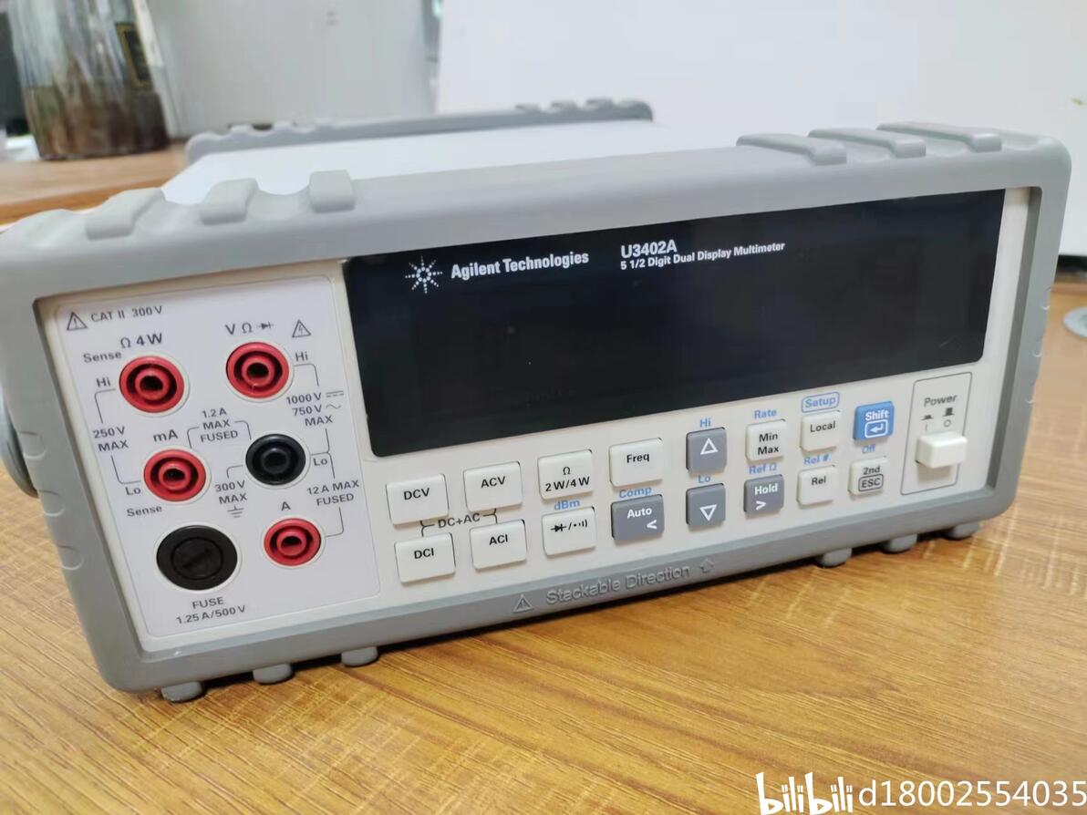 安捷伦Agilent U3402A万用表 - 哔哩哔哩