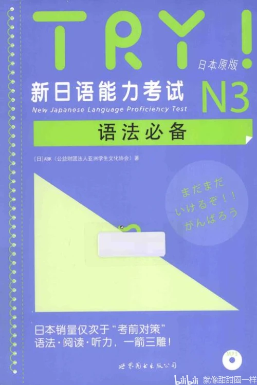日语学习《TRY！新日语能力考试N3语法必备》PDF下载 - 哔哩哔哩