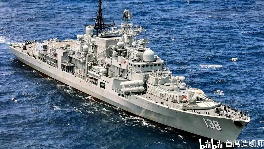 我国海军两个批次“现代”级驱逐舰的区别 - 哔哩哔哩