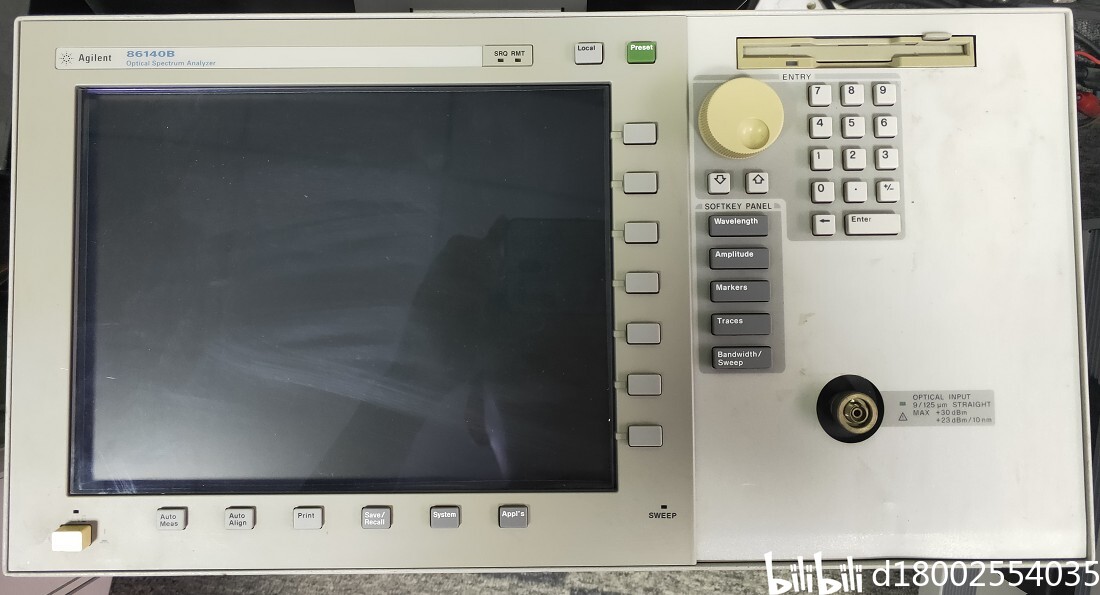 安捷伦Agilent 86140B光学分析仪 - 哔哩哔哩