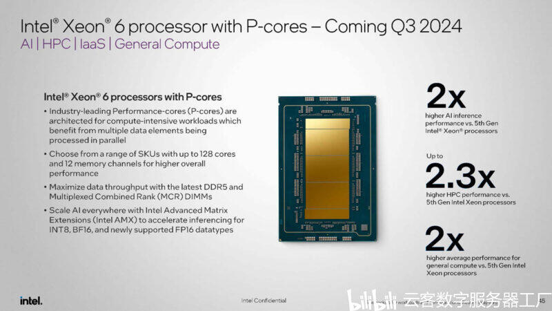 Intel Xeon 6900P：重返服务器领域巅峰的强力之作（附基准数据） - 哔哩哔哩