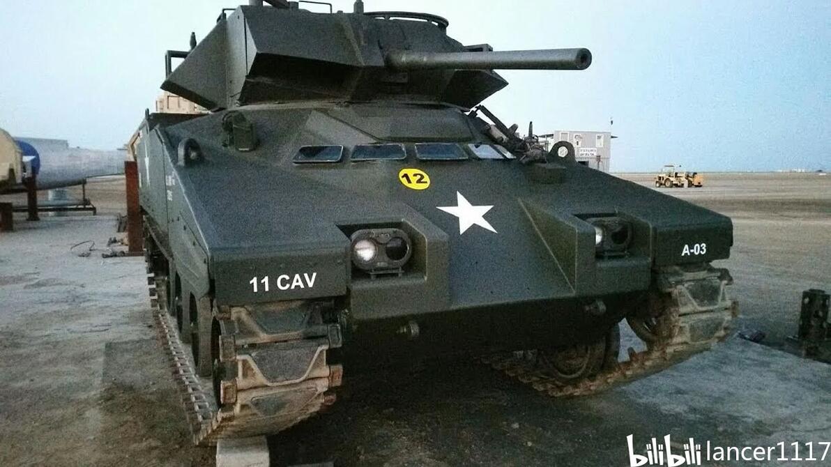 M2布雷德利到来前的探索-美国XM800T ＆ XM800W装甲侦察车 - 哔哩哔哩