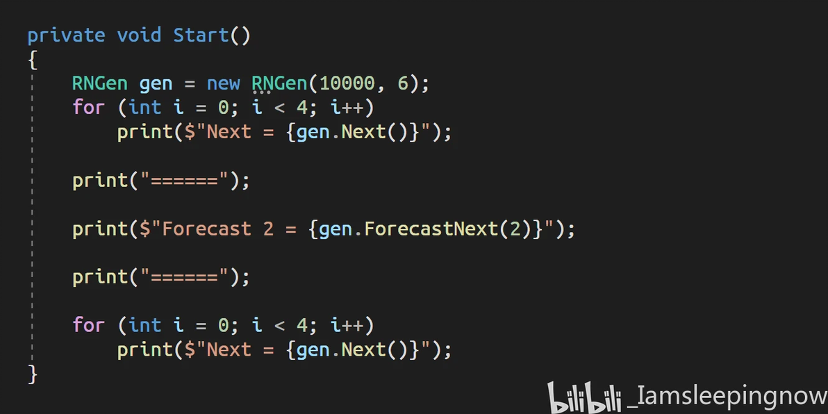 [Unity] 游戏随机数系统的个人设计 - 哔哩哔哩