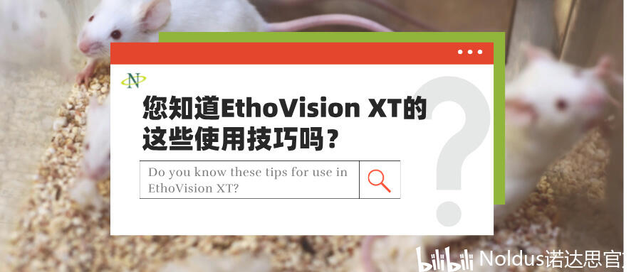 你知道EthoVision XT中的这些使用技巧吗？ - 哔哩哔哩