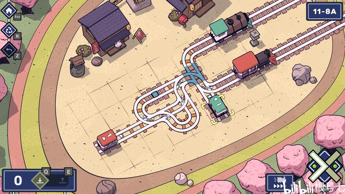 【轨道连接Railbound】【攻略】10-12章+#章+隐藏关 - 哔哩哔哩