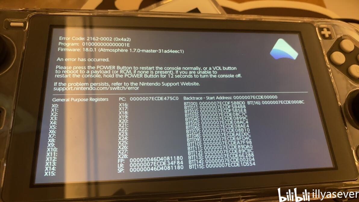 2162-0002(0x4a2) 010000000000001E 错误原因及避免出现解决方法 - 哔哩哔哩