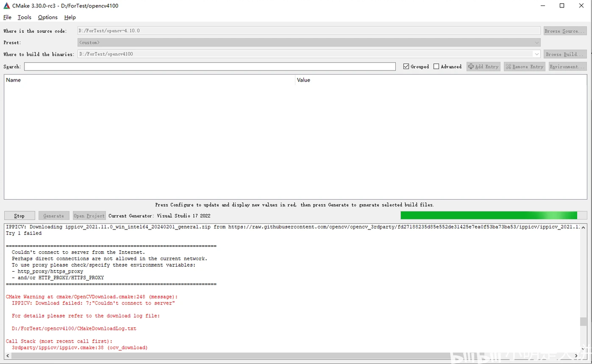 Windows平台中Cmake编译下载第三方资源库失效的解决方法 - 哔哩哔哩