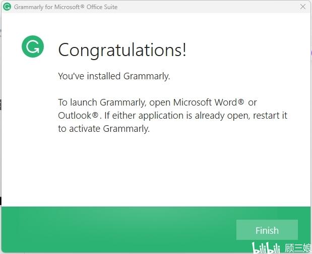 在Microsoft Office安装Grammarly插件 - 哔哩哔哩