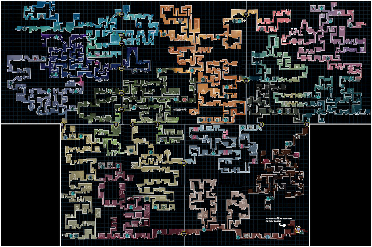 《ISLETS》全地图展示攻略-自制高清版（E宝送的小游戏） - 哔哩哔哩