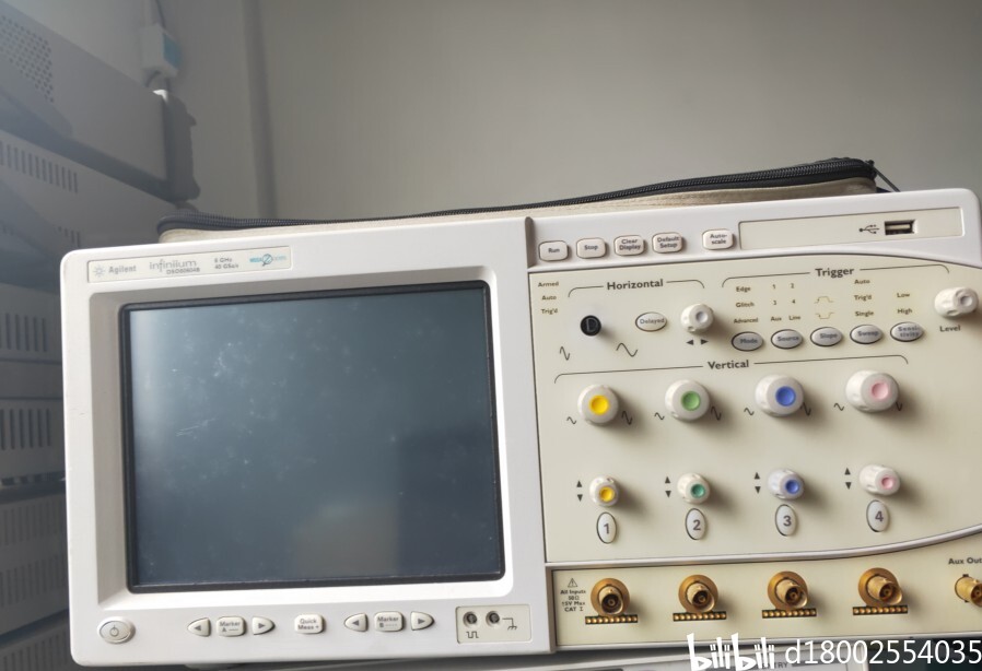 安捷伦Agilent DSO80604B示波器 - 哔哩哔哩