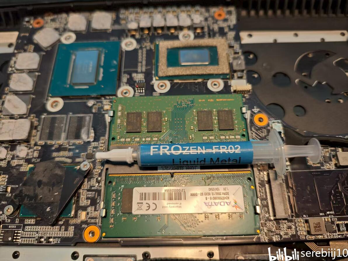 第三轮导热材料测试结果——NEHE FR-02液态金属膏，为了粘稠牺牲过多性能 - 哔哩哔哩