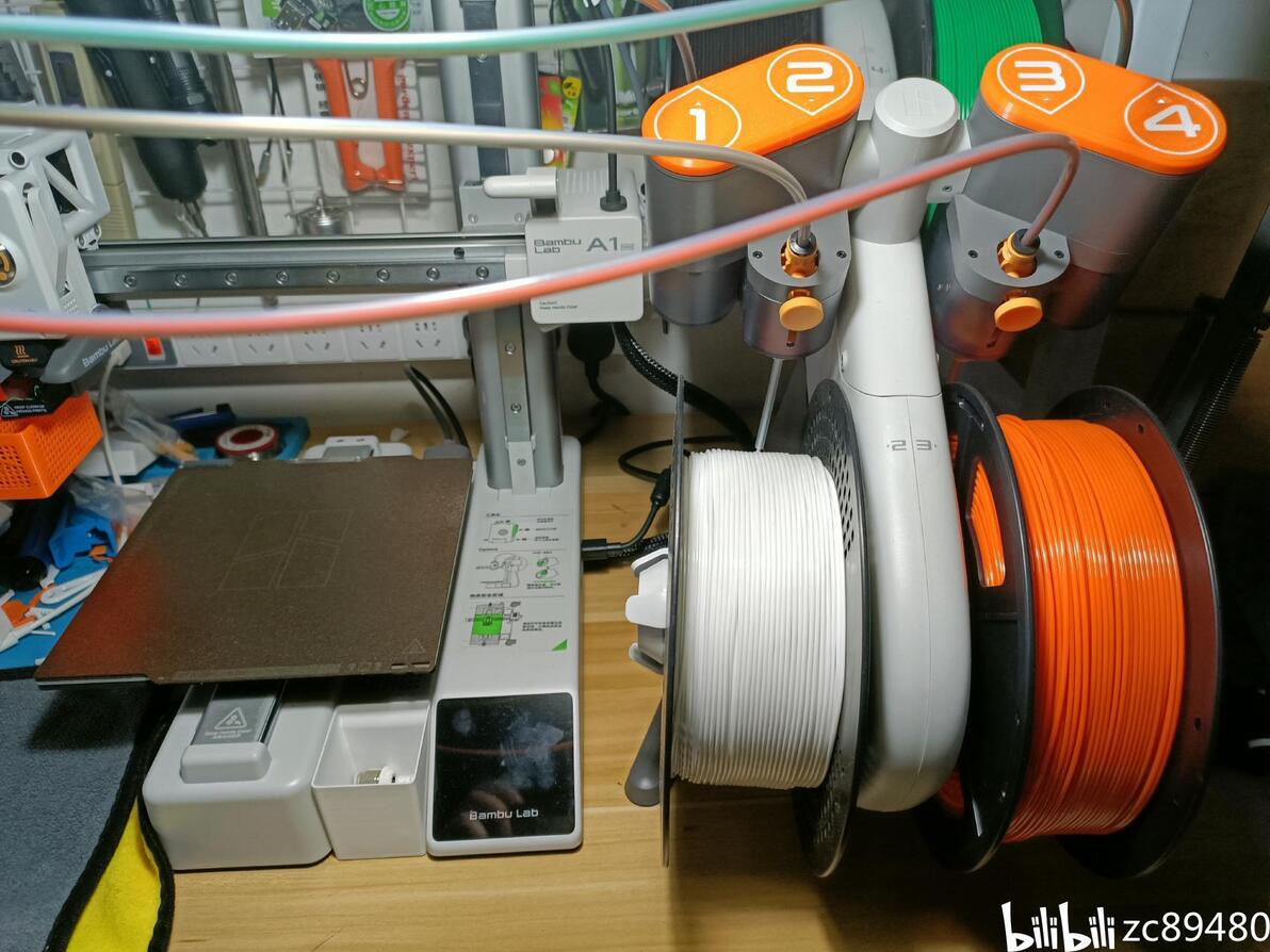 拓竹AMS Lite 的使用评价 - 哔哩哔哩