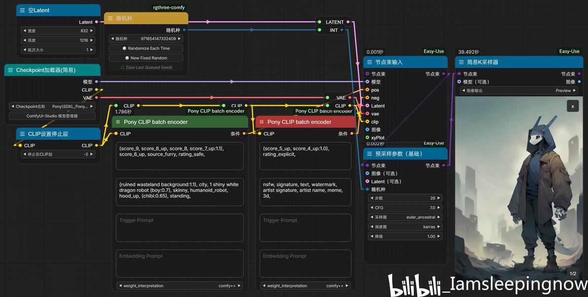 [ComfyUI] PonyXL模型的个人使用经验总结(小马模型) - 哔哩哔哩