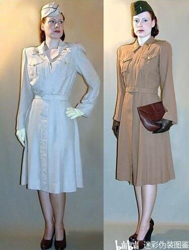 二战时期美军女兵制服 - 哔哩哔哩