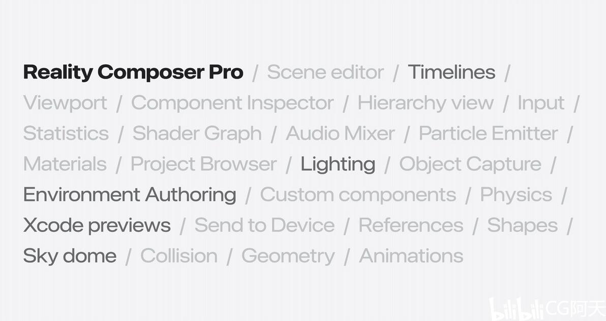 【WWDC24】在RealityComposerPro中编写交互式3D内容 - 哔哩哔哩