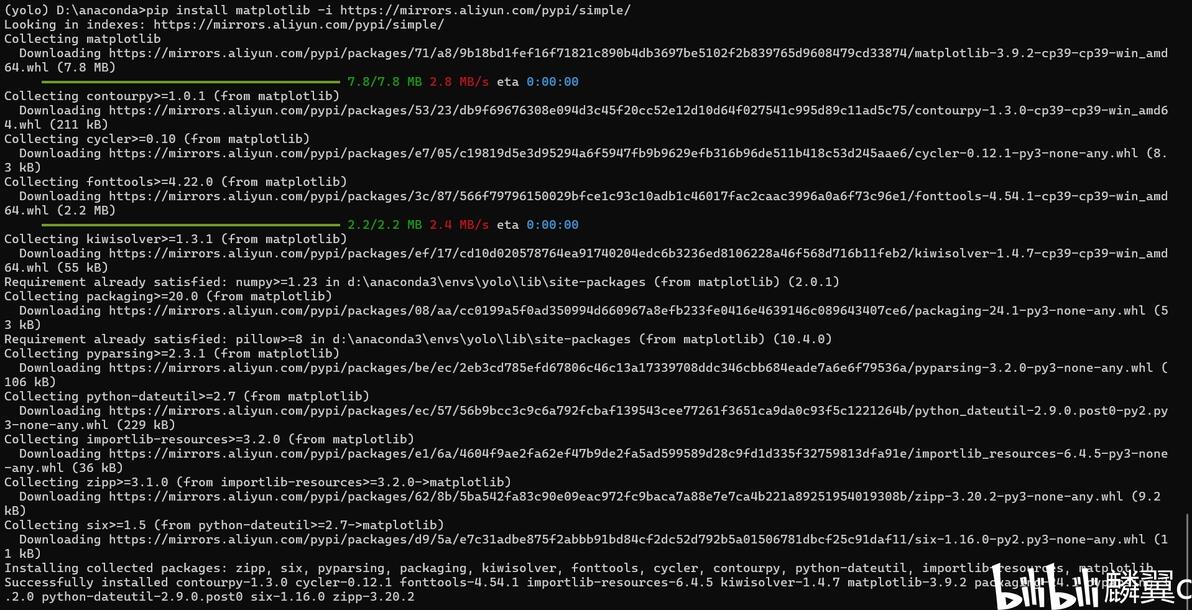 YOLO11环境部署 - 哔哩哔哩